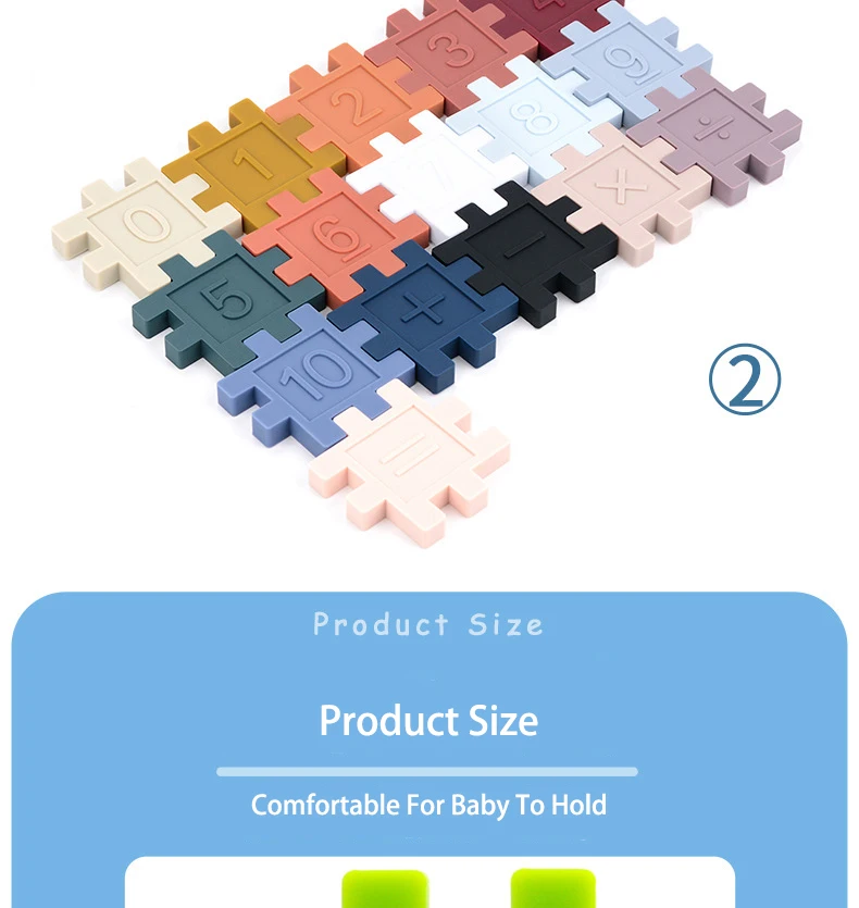 Custom Silicone Soft Building Blocks Kids Puzzle Other Baby Toys Early ...