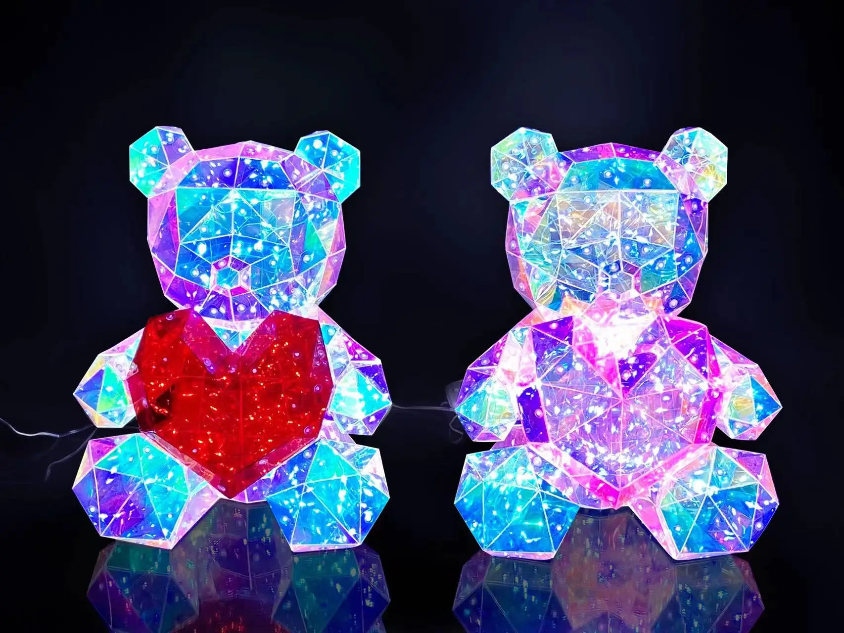 2023 Novelty Gifts Valentines Day Pvc Holographic Foil Usb Plug Polar ...