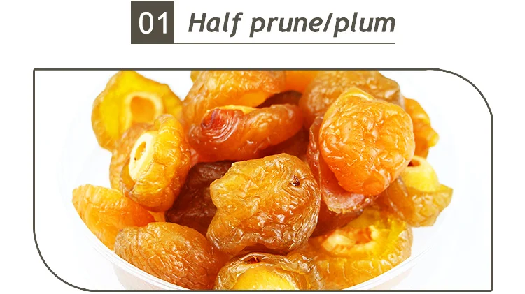 Customized Brand Preserved Sweet Taste Dried Red Plums Snacks Bulk Food ...