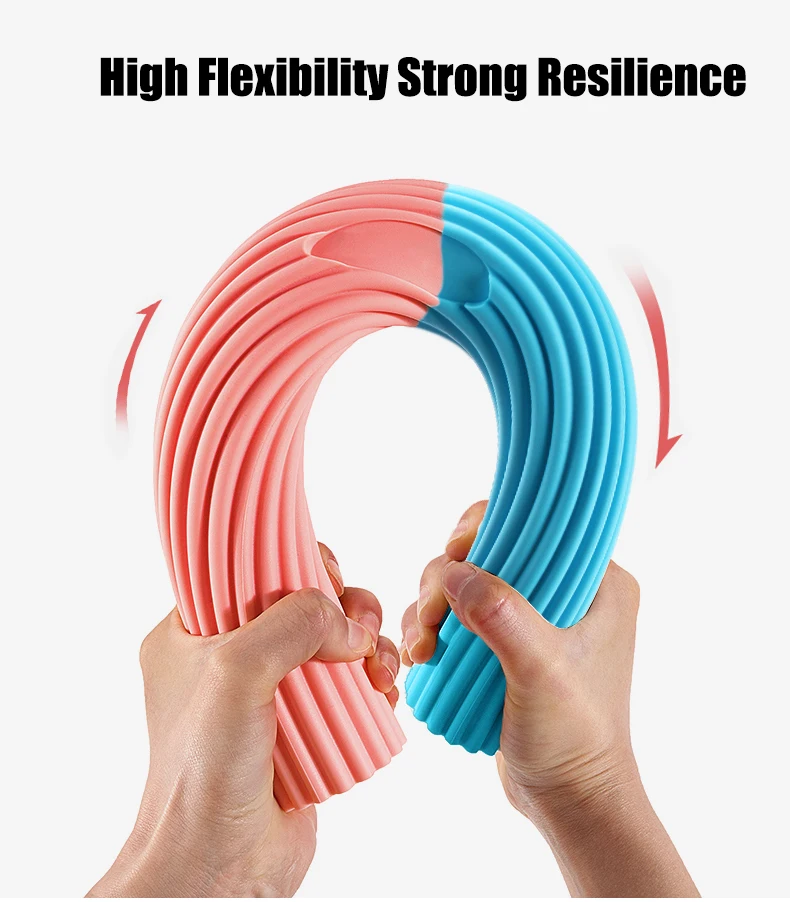 Custom Fitness Resistance Flexible And Twist Rubber Bar Exerciser Flex ...