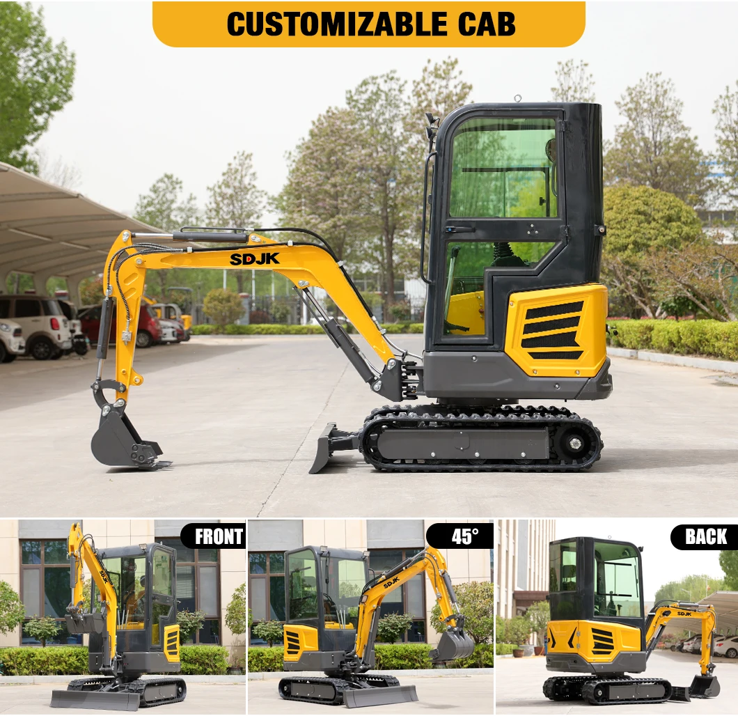 Best Selling Epa Ce Euro 5 Engine Chinese Mini Excavator 2ton Mini ...