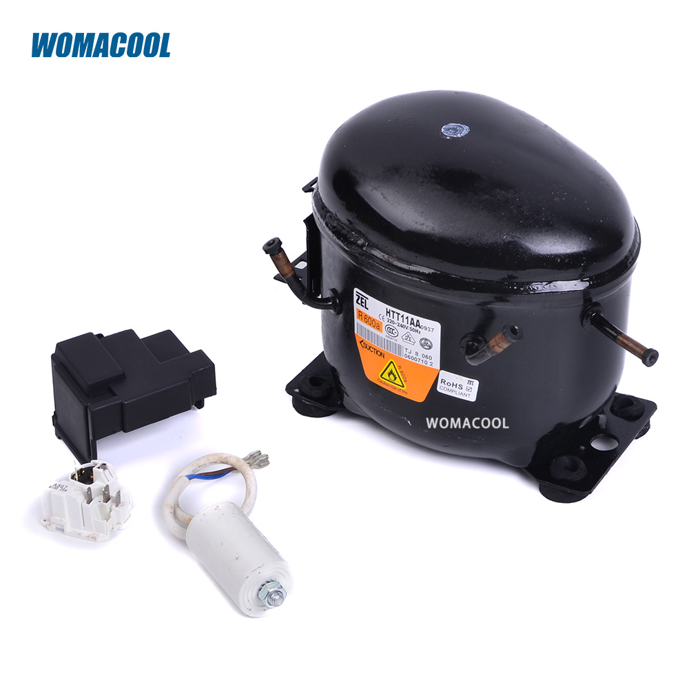 Zel Zanussi Htt11aa Refrigeration Compressor R600a 1/3hp & Oem