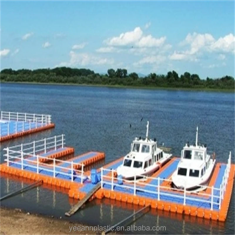 Modular Floating Dock Sea Bridge Pontoon Platform - Quick Assembly and ...