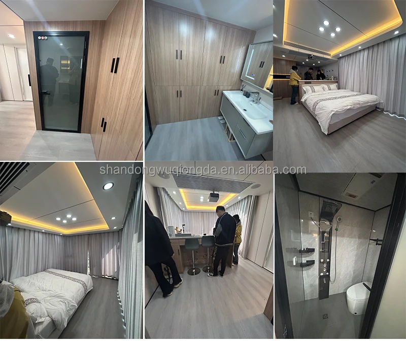 Luxury Container Hotel - Modern Prefab Camping Cabins