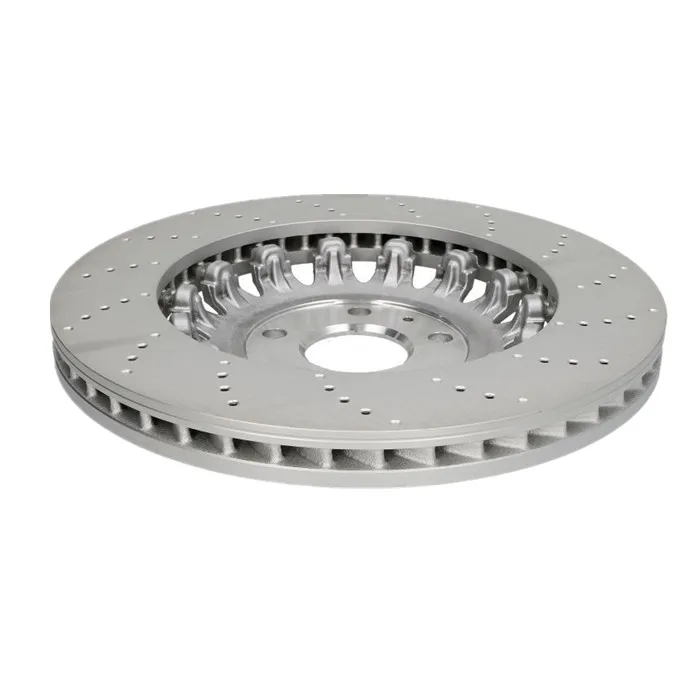 Front Vented Disc Brake Rotor For Audi A8 SQ5 OEM:4H0615301L 4H0615301S ...