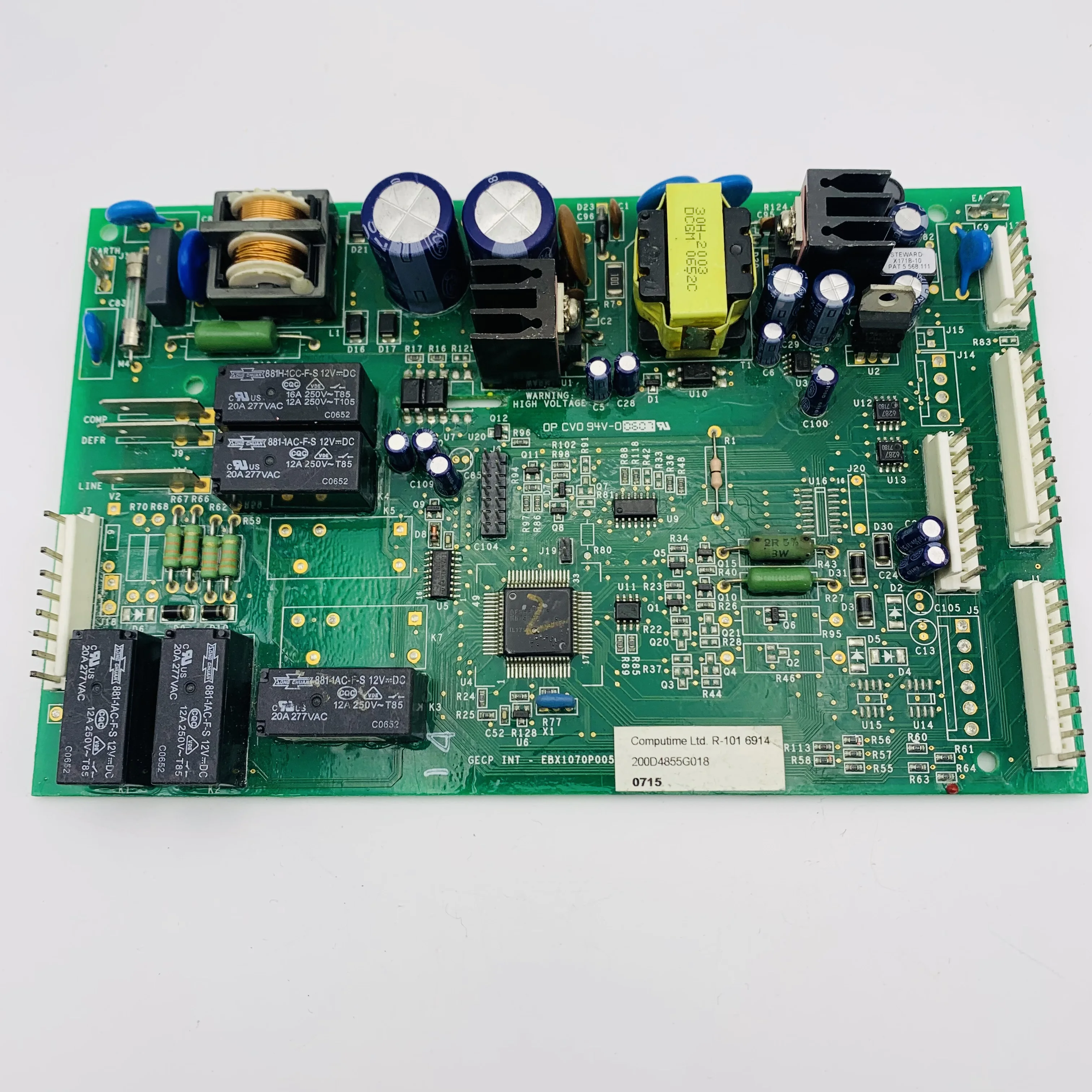 Refrigerator Circuit Board Pcb 200d4855g018 Control Computer Board ...