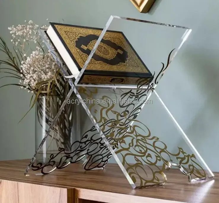 Customized Layered Transparent Acrylic Book Shelf Display Stand - Buy ...