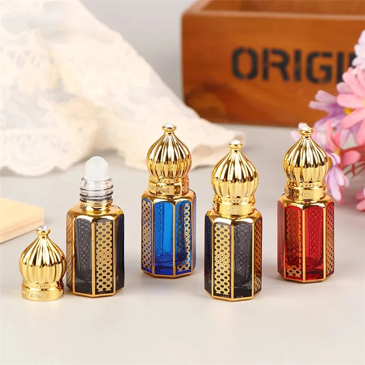 6ml Middle Eastern Arabic Essential Oil Rollerball Bottle