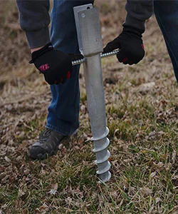 Factory Metric Heavy Duty Anchor Spiral Ground Pile Screw Pole - Buy ...