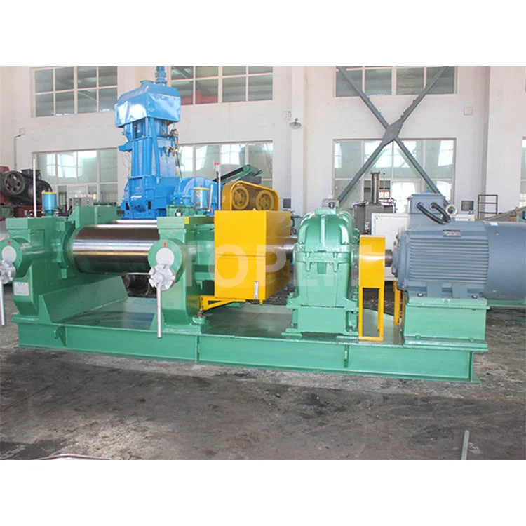 Two Roll Reclaimed Rubber Refiner Xkj-480 / Rubber Refining Mill - Buy ...