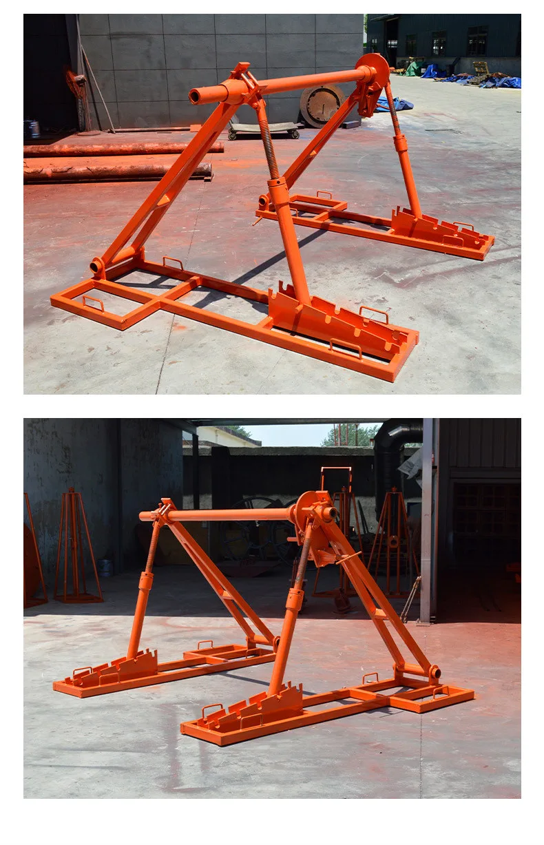 Large Cable Tray Wire Reel Jack Stand Pay-off Stand Cable Drum Lifting ...