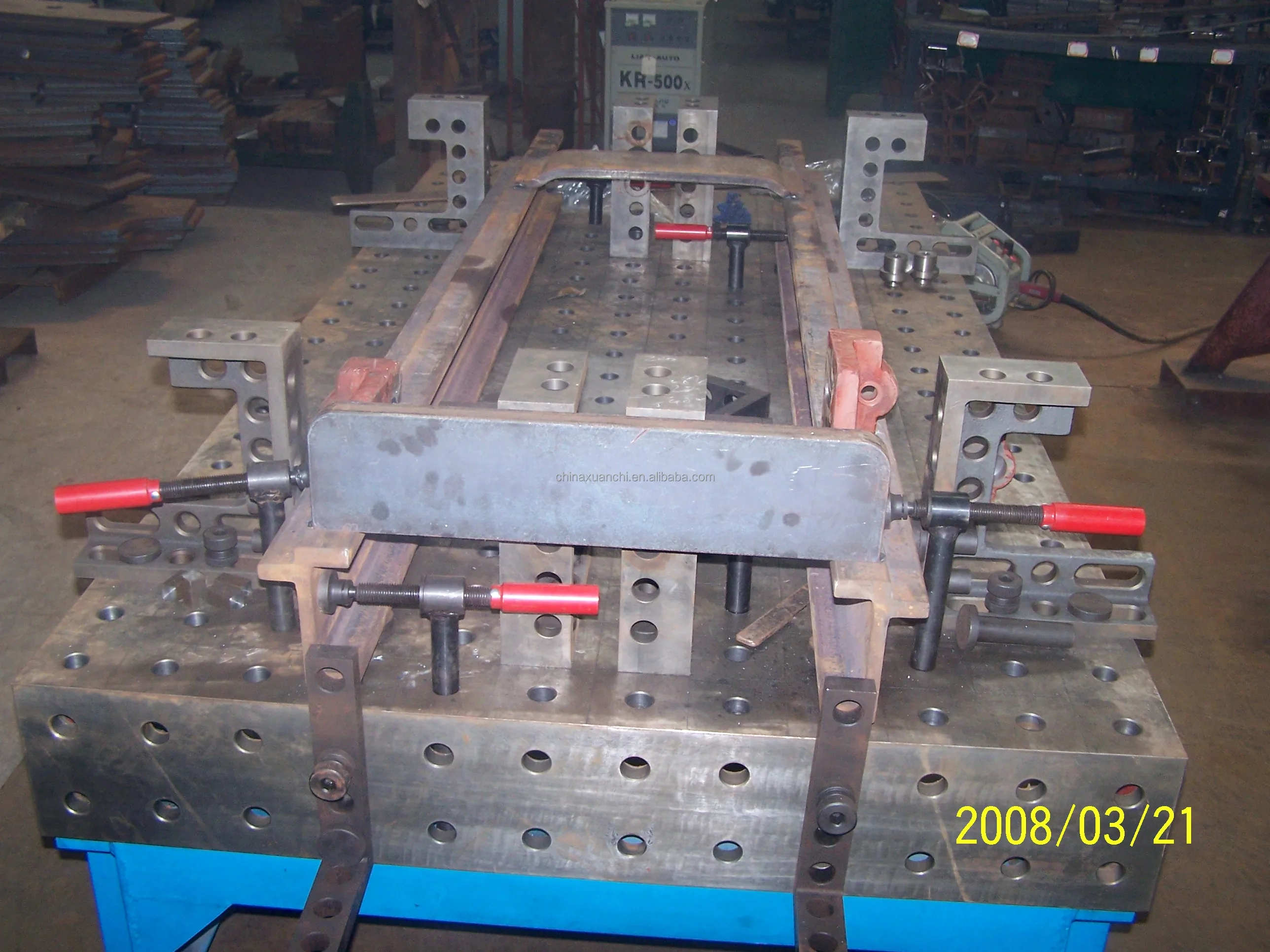 SANWZB Automatic Screen Coater - High-Accuracy 3D Welding Table