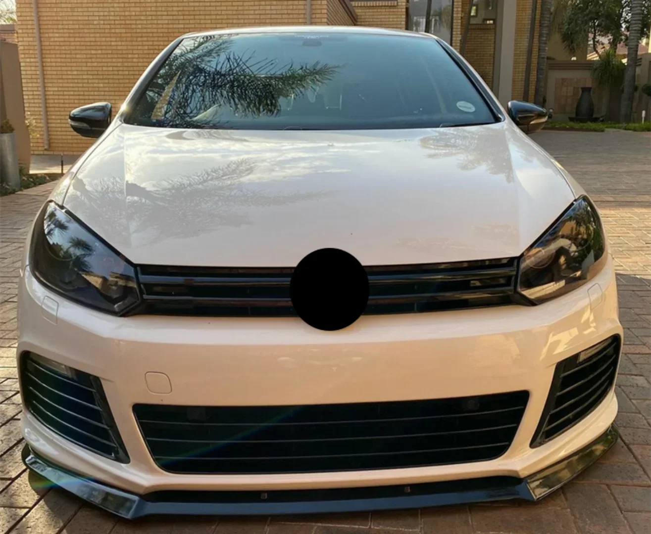 Body Kit Front Rear Bumper Gill Mask Taillight For Volkswagen Vw Golf 6 ...