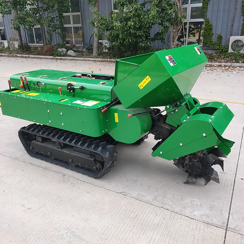 Remote Control Micro Trencher /trenching/backfilling/fertilizing ...