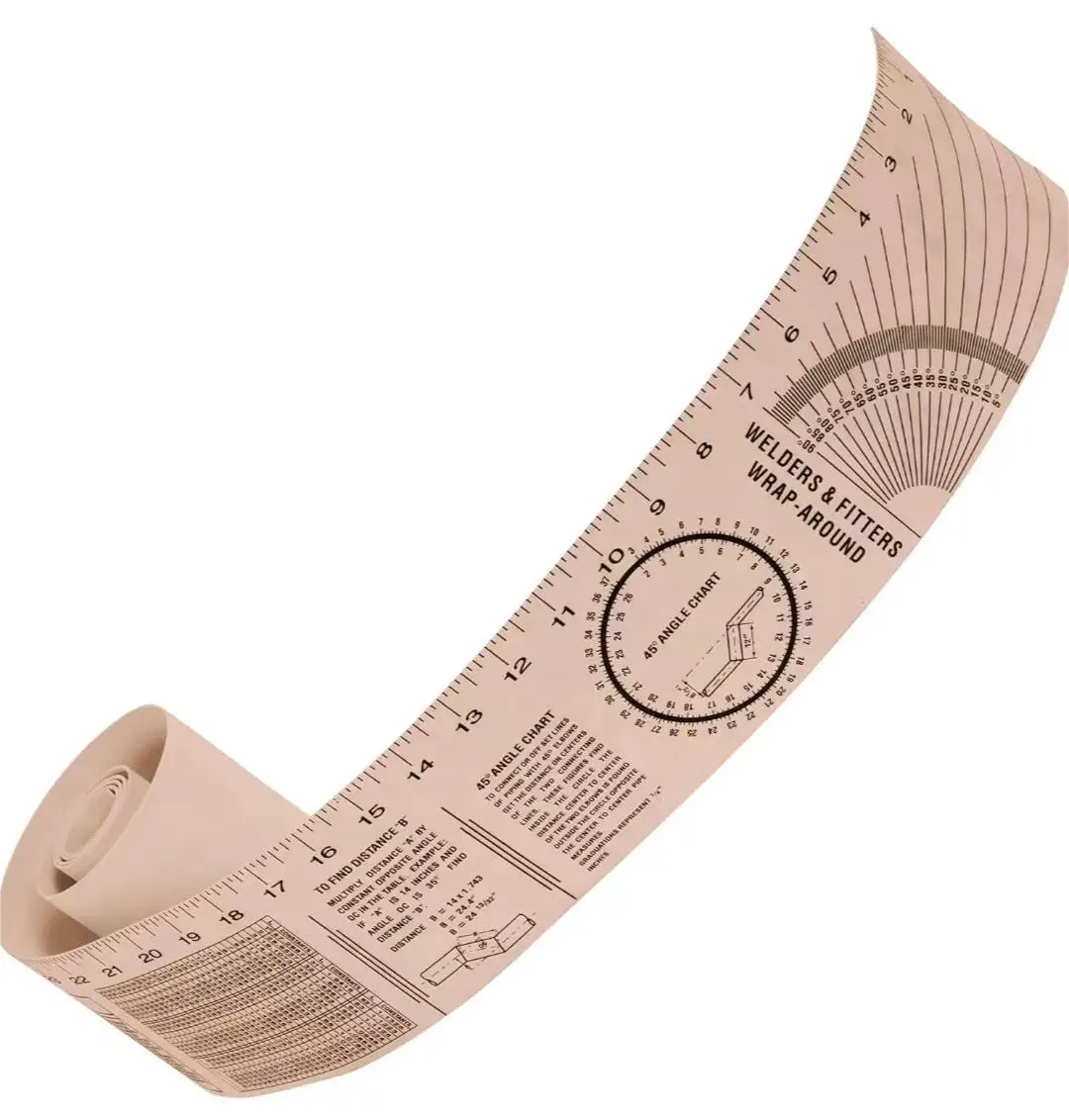 LongTai Flexible Plastic Industrial Pipe Measuring Ruler Durable High ...