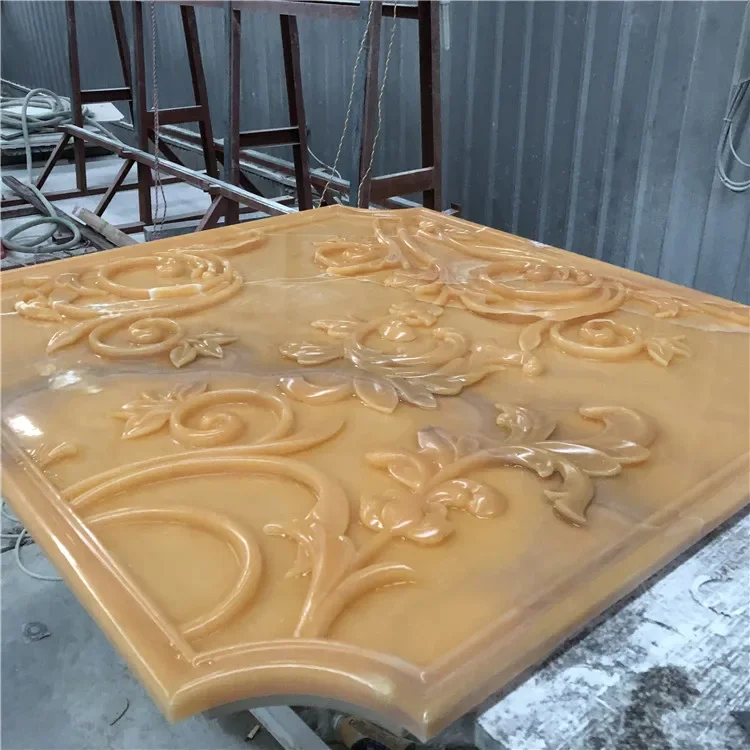 Waterjet Cnc 3d Marble Wall Panels And Cladding Tile Stone - Buy ...