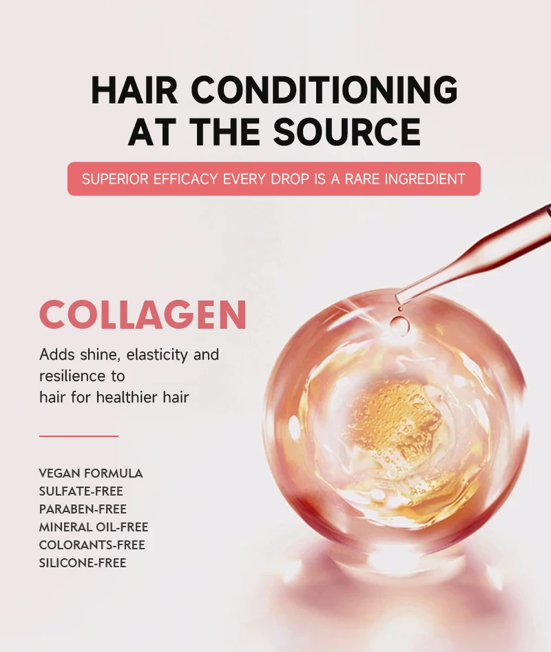 Ecolchi OEM ODM Hair Growth Shampoo 1000ML Organic Collagen Hair Natur ...