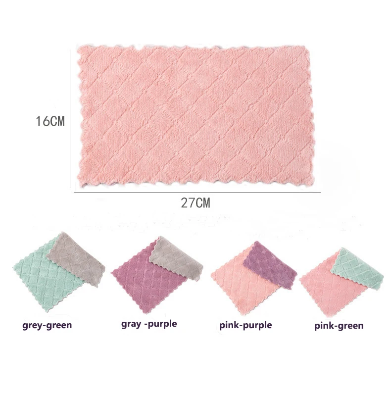 Hot Microfiber Kitchen Towels - Efficient Cleaning Solutions