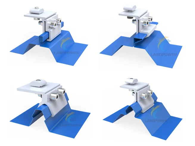 Standing Seam Roof Anchor Clamps for Secure Solar Mounts
