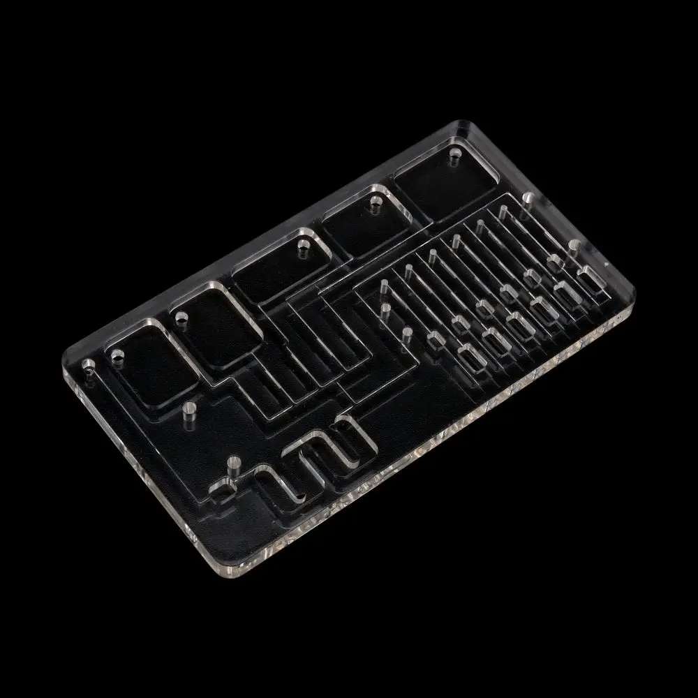 Customized High Precision Medical Mold Microfluidic Chip For Lsr ...