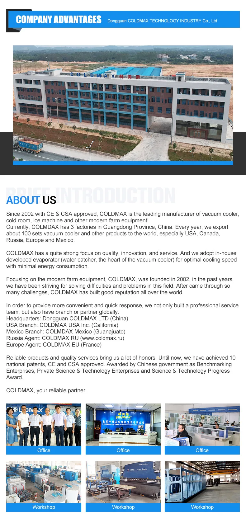 Coldmax Rapid Vacuum Food Cooling Machine - Efficient & Durable