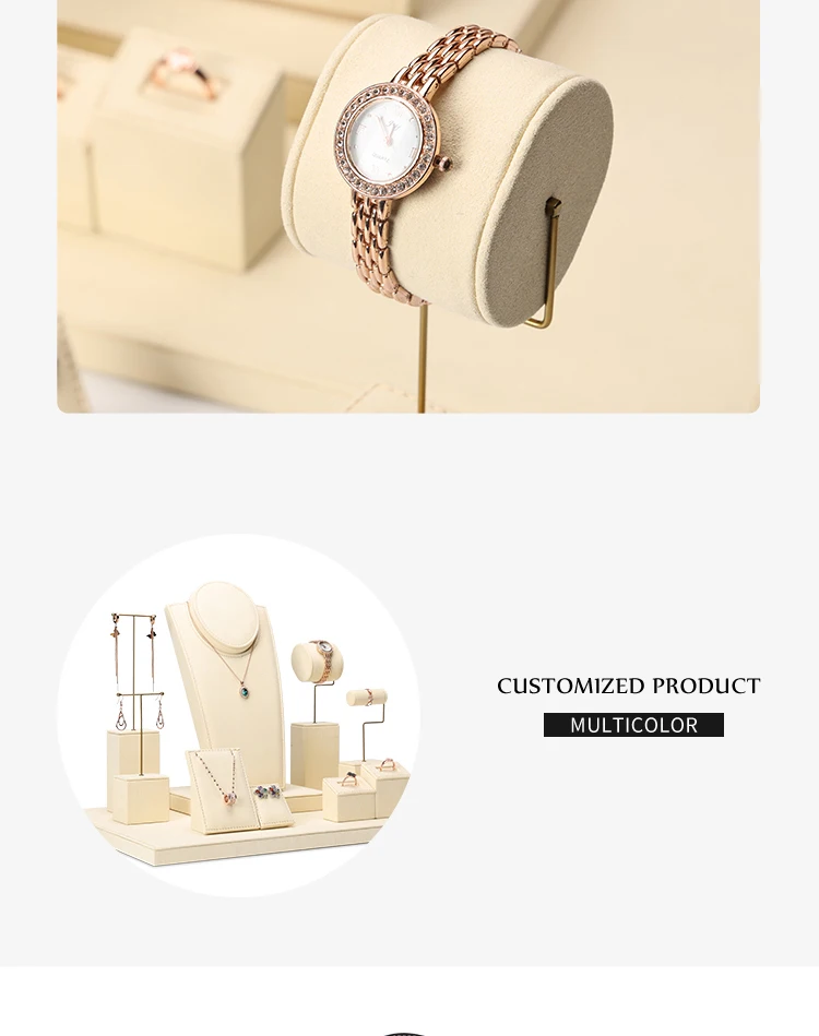 Jinsky Wholesale Velvet Jewelry Display Stand Necklace Showcase ...