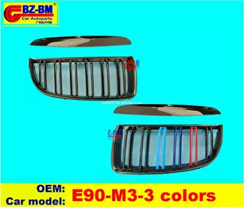 자동차 바디 부품 51137201967 51137201968 Abs 프론트 그릴 메쉬 블랙 E32 E34 E36 E39 F10 ...