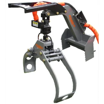 16 Ton Digger Log Grapple Hydraulic Wood Grabber for Excavator Scrap ...