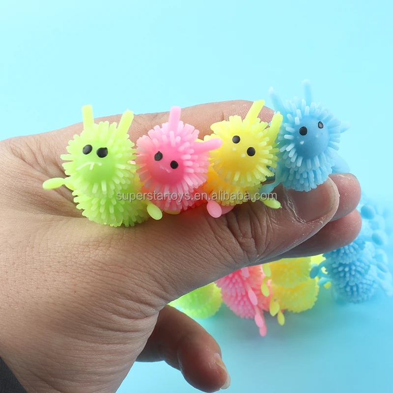 Stretchy String Fidget Toys Sensory Worm Stretch Toys For Kids Toddlers ...