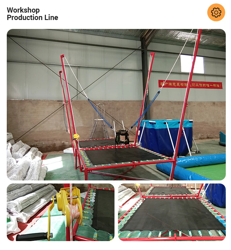 High Quality Cheap Euro Jumping Bungee Trampoline - Buy Euro Bungee ...