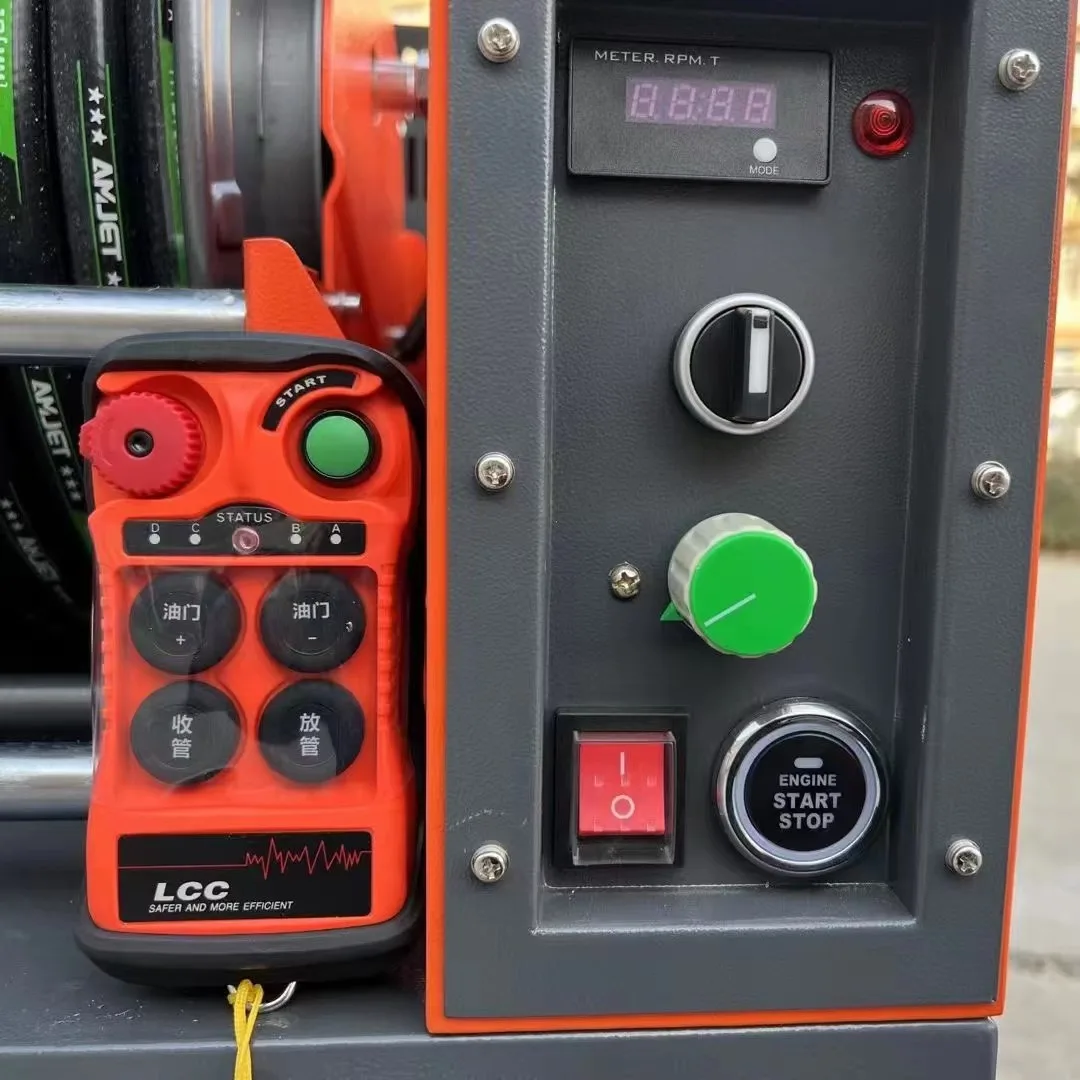 37hp Sewer Jet Machine Sewer Cleaning Machine Gasoline Powered High ...