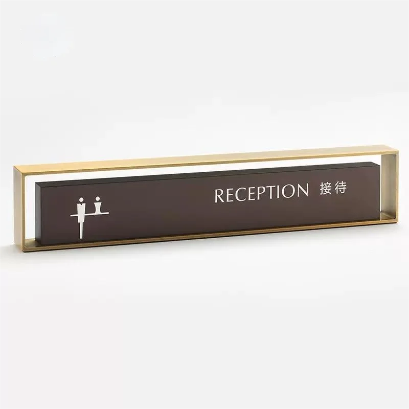 Custom Hotel Front Desk Signage Lobby Reception Boards Inquiry Signs ...
