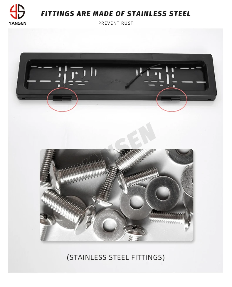 Car Flip License Plate Frame - High-Quality & Personalized