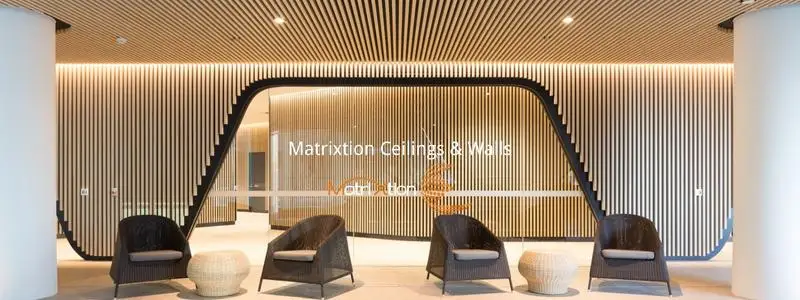 Timber Look Aluminium Batten Clip-on System Wall Ceiling Decoration ...