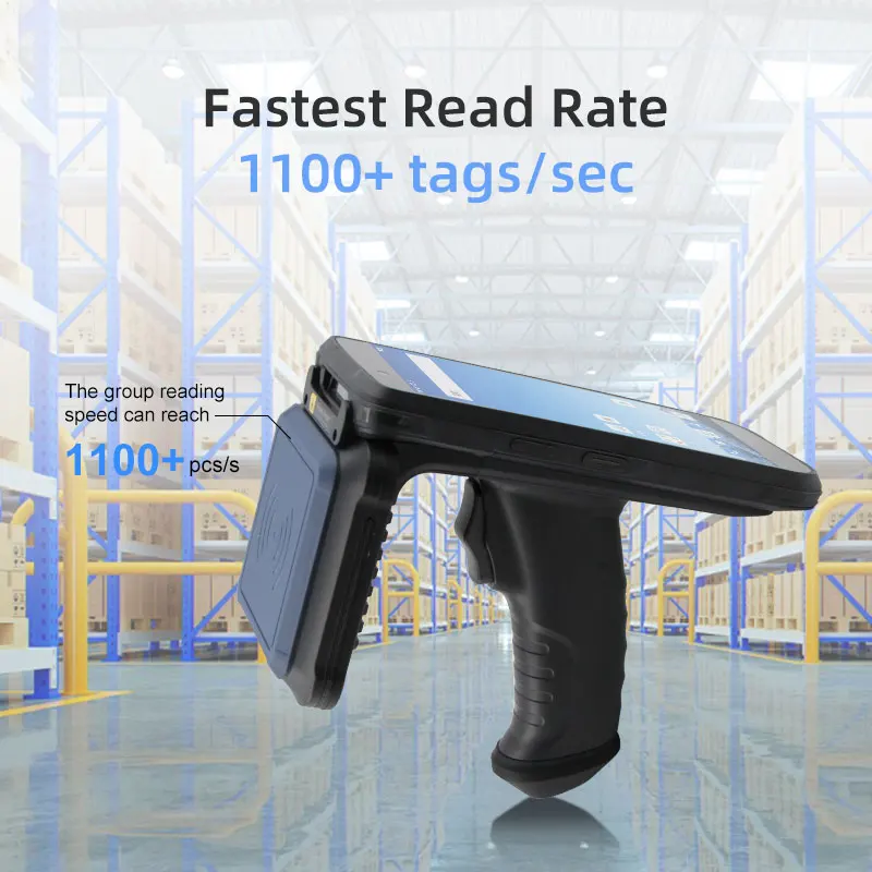 CHAFON Android 12 Wifi Blue Tooth 4G Barcode Scanner Rfid Handheld ...