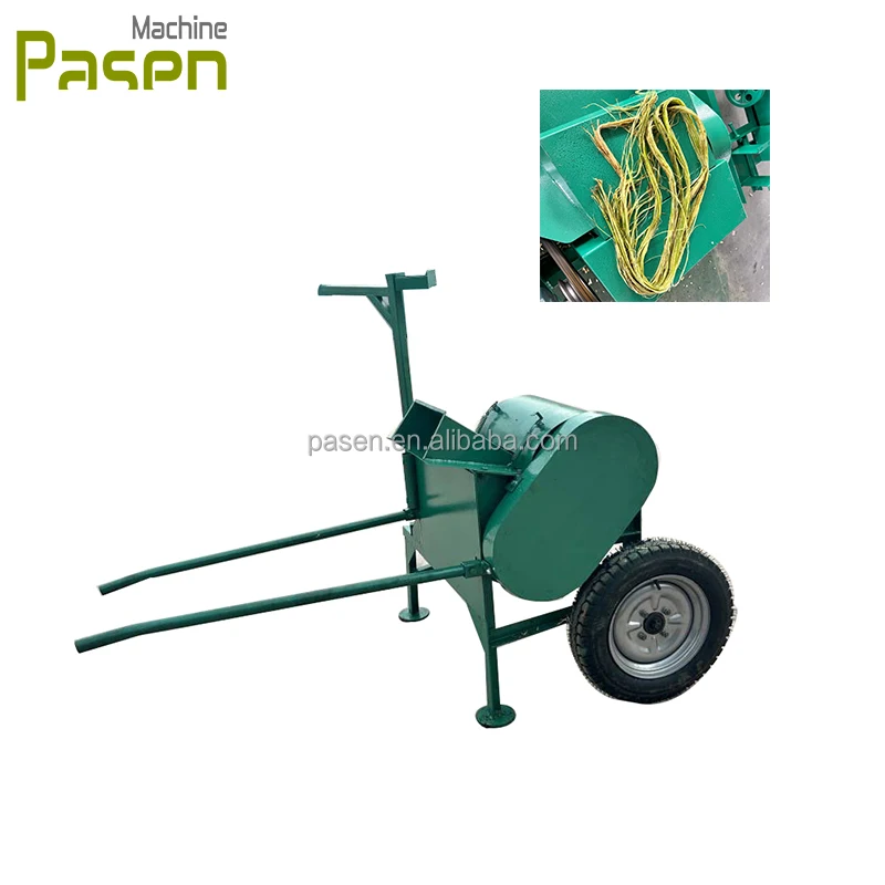 Banana Tree Fiber Decorticating Extraction Machine Hemp Decorticator ...
