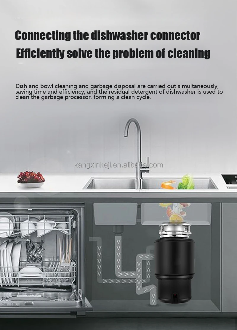 220v Unit Processor High Quality Kitchen Waste Disposer Food Garbage ...