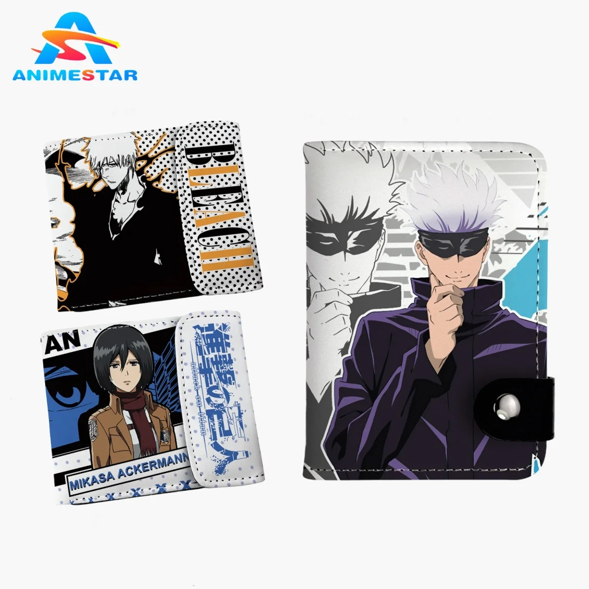 60 Styles Anime Demon Slayer Shingeki No Kyojin Jujutsu Kaisen Bleach ...