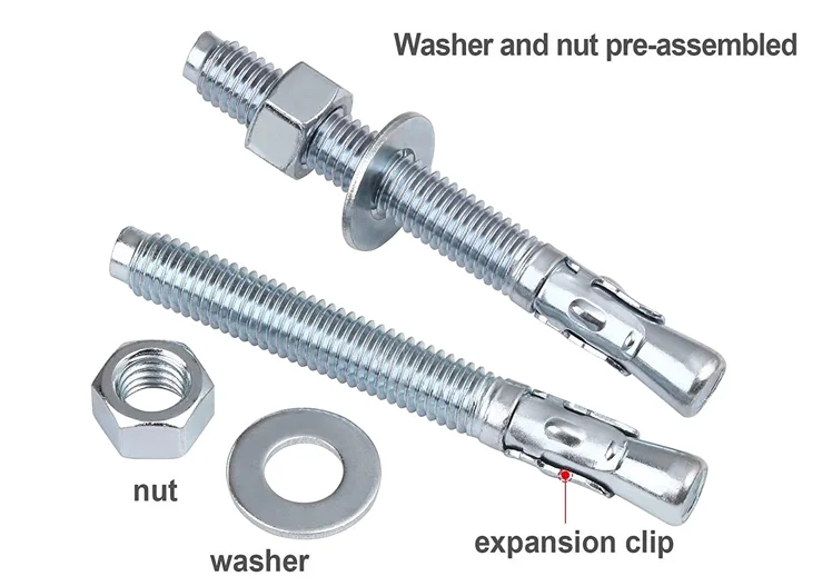 Durable and Versatile Expansion Anchor Bolts for Concrete