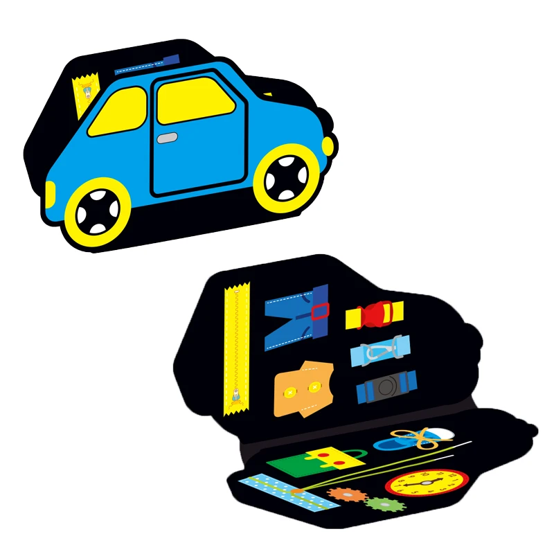 Children Cartoon Sensory Training Toys Educational Learning Activity ...