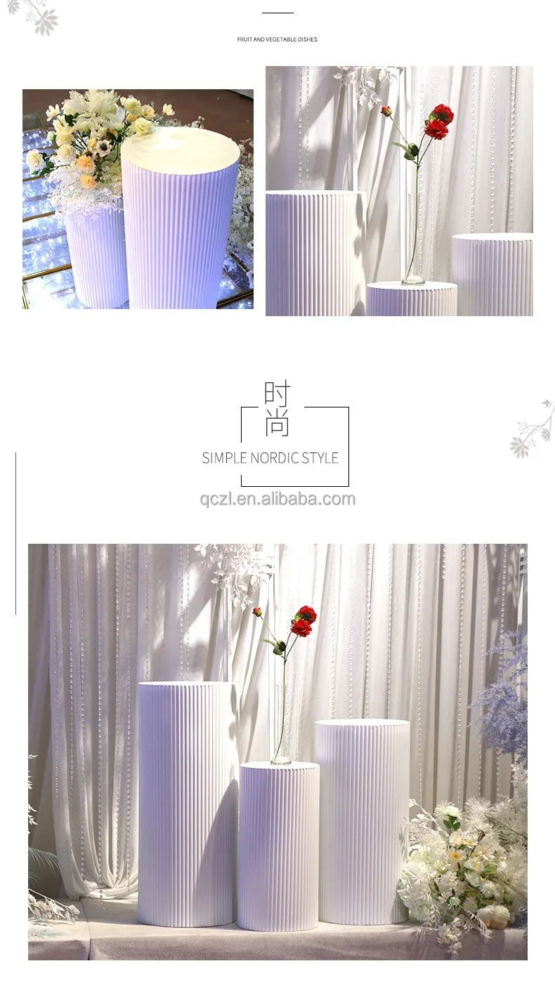 Metal Display Base Bracket Patterned Cylindrical Base Bracket Suitable ...