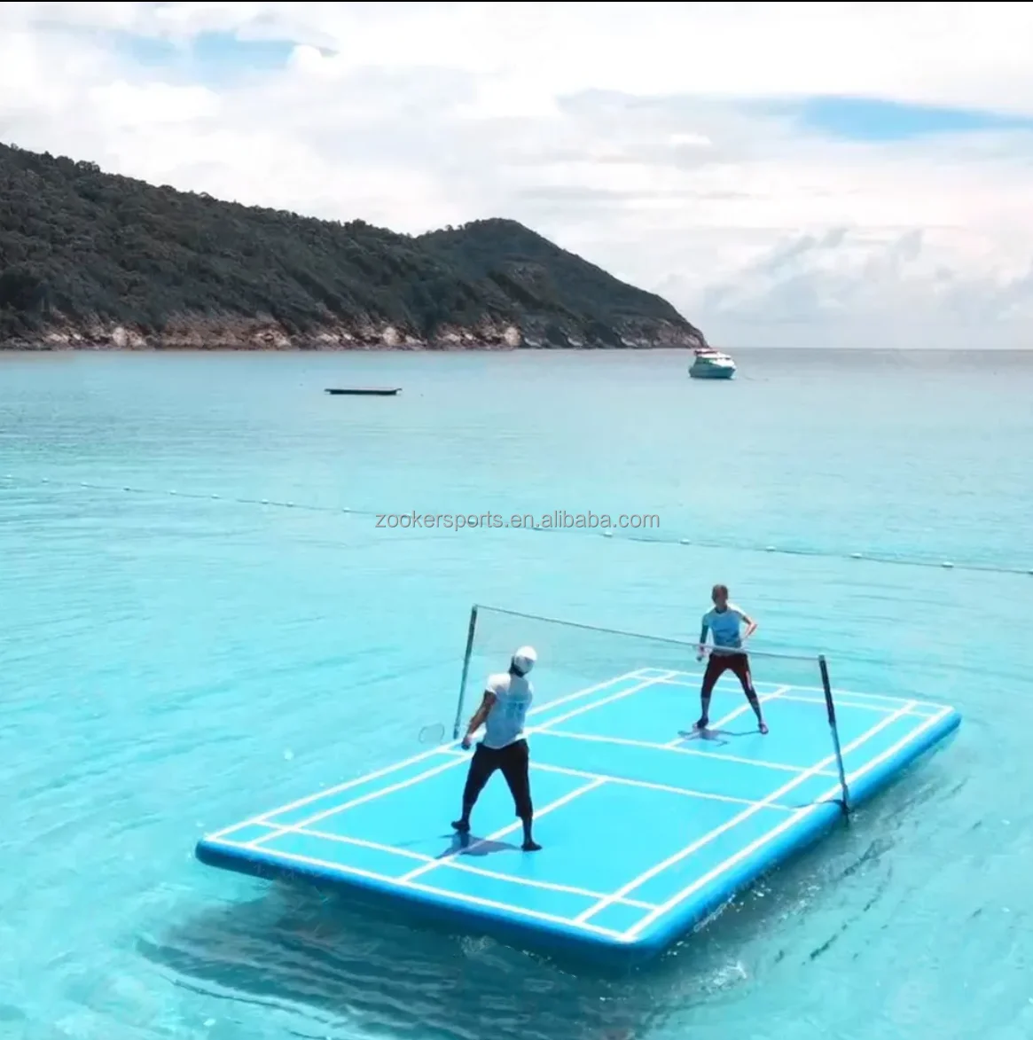 Drop Stitch Water Sport Arena Platform Court Inflatable Floating ...