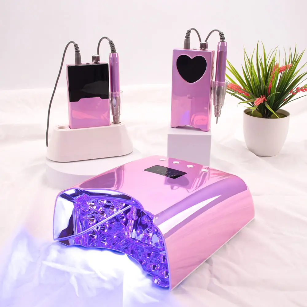 96W Fast Curing Cordless UV LED Lamp - Professional Nail Dryer