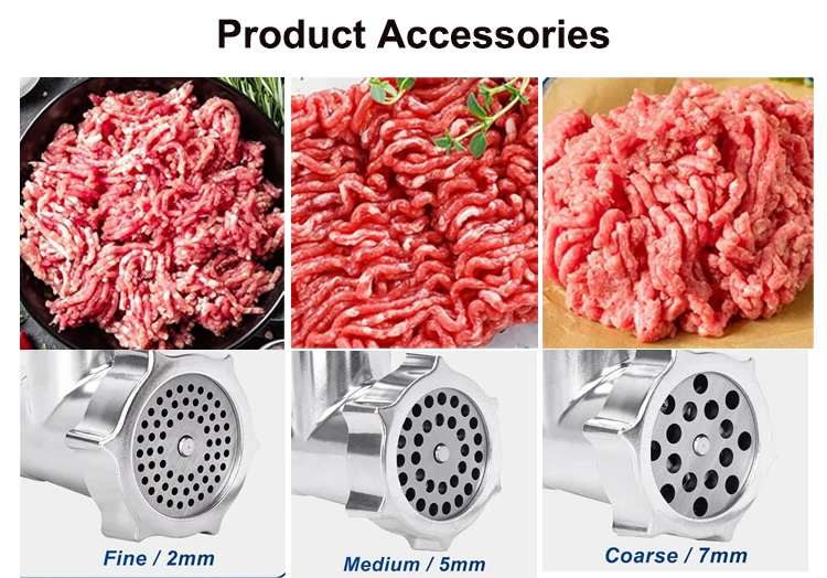 Electric Meat Grinder ABS Plastic Housing Multifunctional Home Kitchen ...