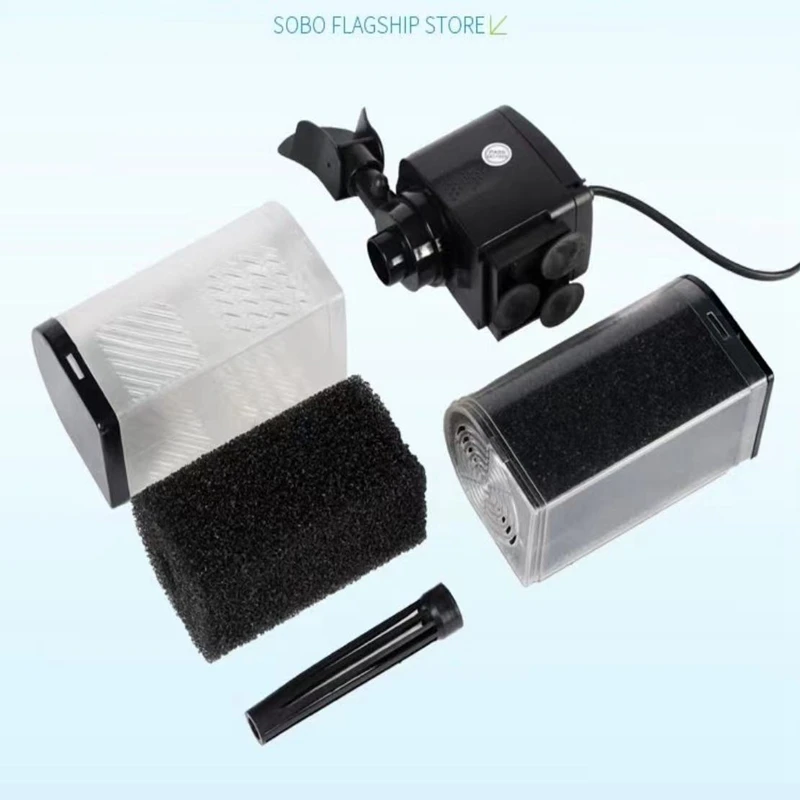 SOBO Aquarium Internal Filter Submersible Power Filter with Multiple ...