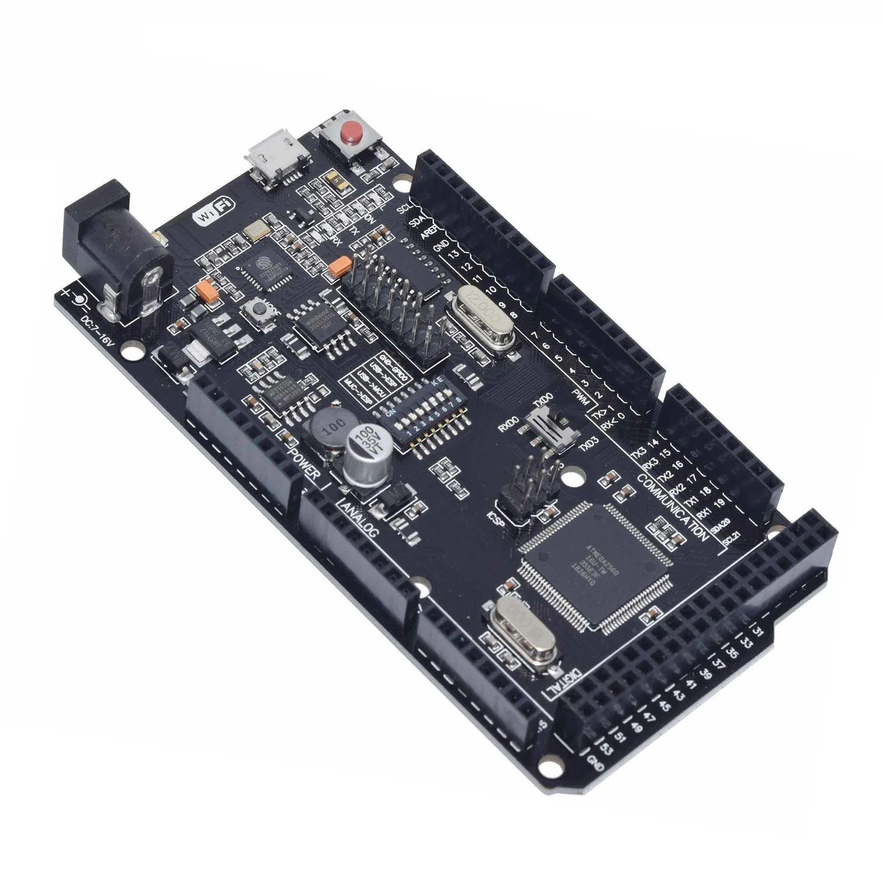 TZT Mega2560 + Wifi R3 - Arduino Compatible Development Board