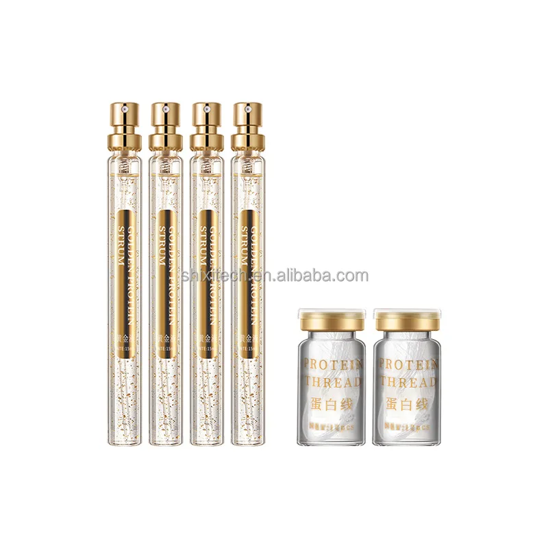 2022 New Anti-aging Gold Protein Collagen Peptide Line Carving Thread ...