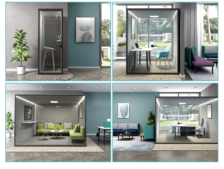 Soundproof Acoustic Room - Silence Booth for Office Meetings