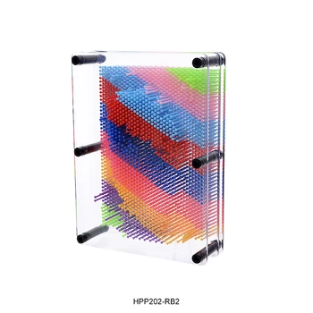 Colorful Plastic 3d Pin Art Toy Hand Mold Board Toys - Buy Colorful ...
