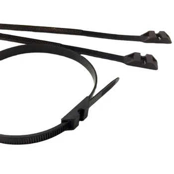 35 Kg Strong Support Capacity Double Locking Cable Tie Szs-180dl - Buy Plastic Cable Ties,Duoble ...